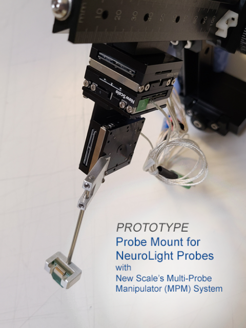Neural Probe with Integrated LEDs Advances in Vivo Opto-Electrophysiology - New Scale Technologies