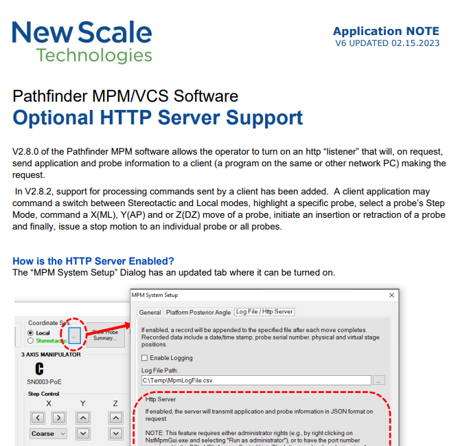 Sending commands to Pathfinder from other applications - New Scale ...