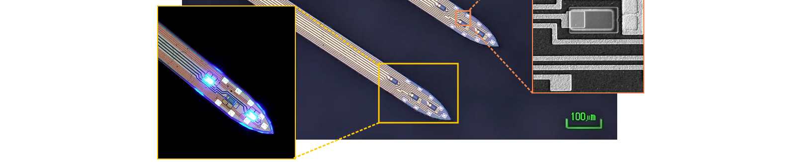 Neural Probe with Integrated LEDs Advances in Vivo Opto ...