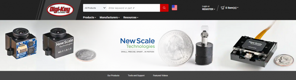 Digi-Key Now Stocking M3 Developer’s Kits - New Scale Technologies