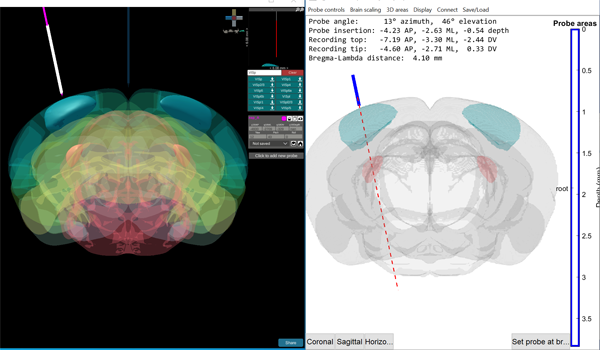 Neuropixels Trajectory Explorer and Pinpoint working with New Scale’s Pathfinder for the Multi ...